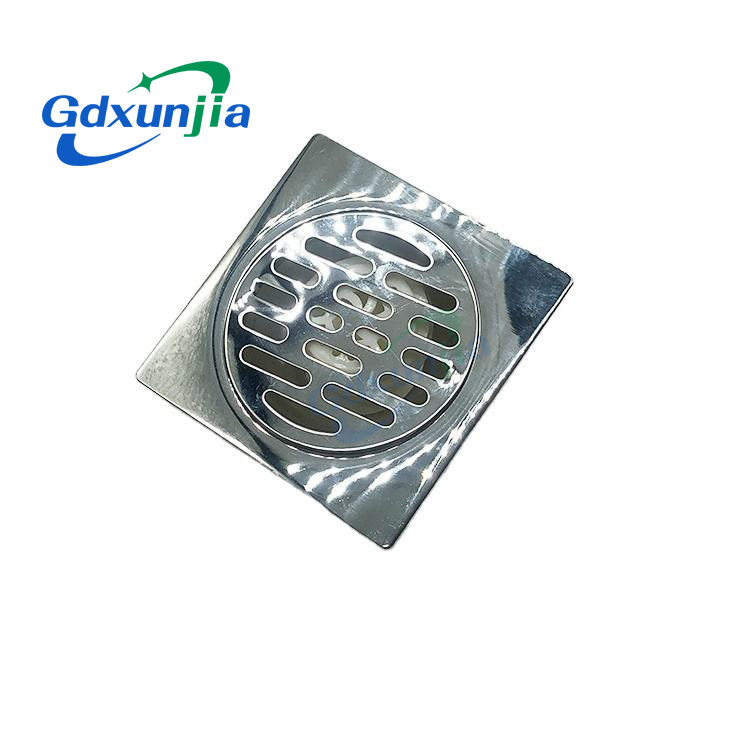 Square 10*10cm 3mm Thick Sus 201 Stainless Steel Linear Floor Drain ...
